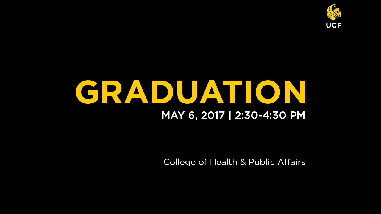 UCF Graduation: May 6, 2017 | PM
