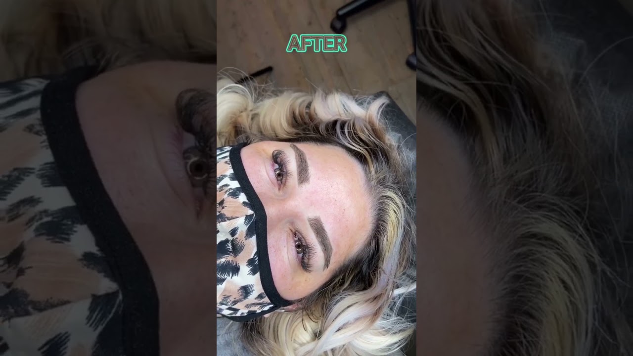 Before & After Powder Brows