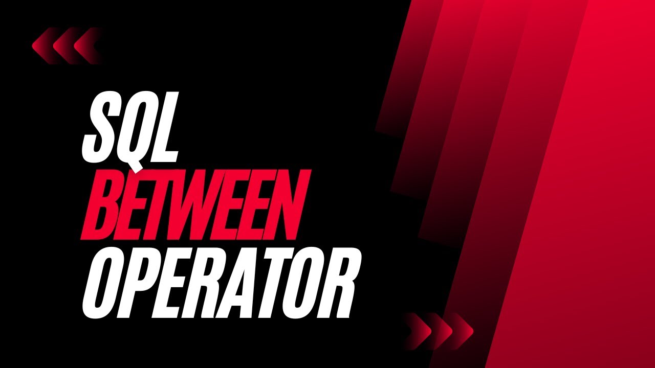 SQL BETWEEN Operator | Oracle SQL fundamentals