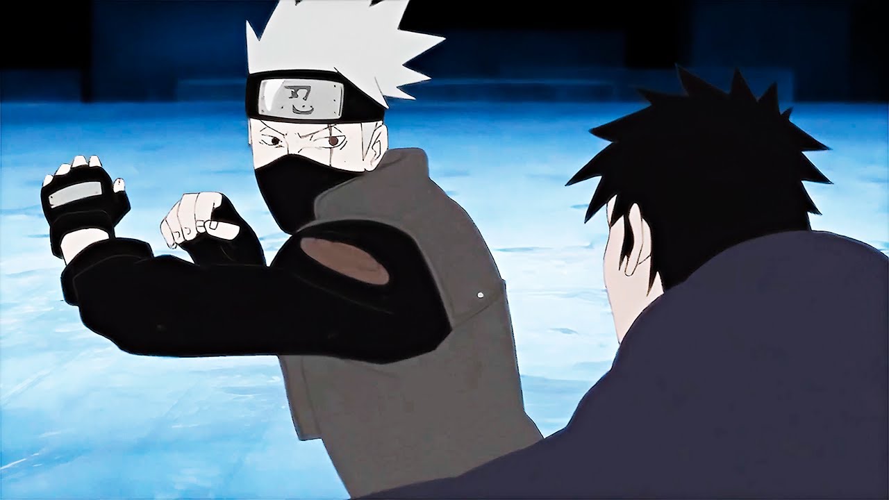 [4K, 200FPS] Kakashi vs Obito