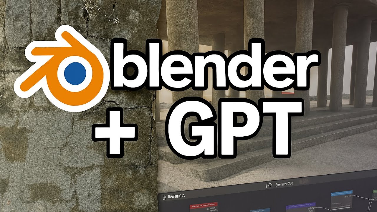 Turn Any Photo Into a 3D Scene with ChatGPT + Blender (Insane AI Workflow