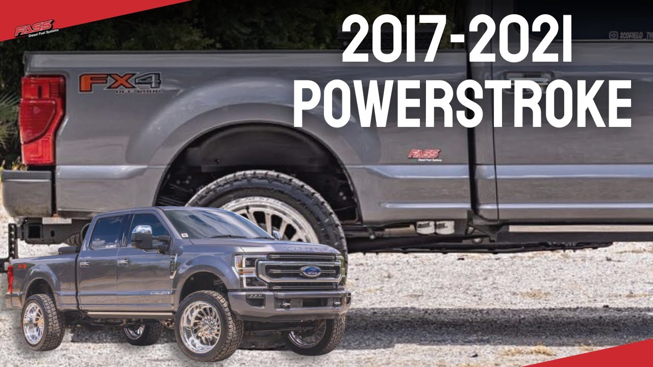 How to install a FASS Diesel Fuel System on a 2017-2021 6.7 Powerstroke