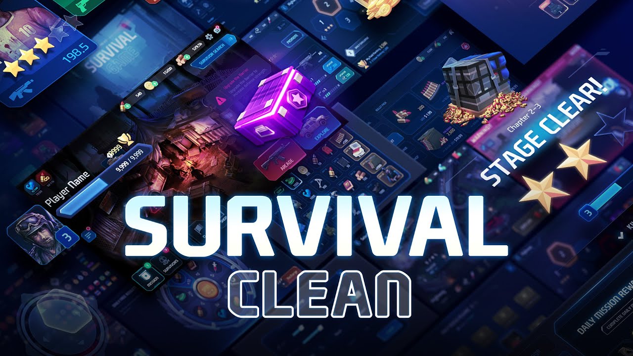 Unity Asset Store [ GUI Pro - Survival Clean ] LAYERLAB - 레이어랩