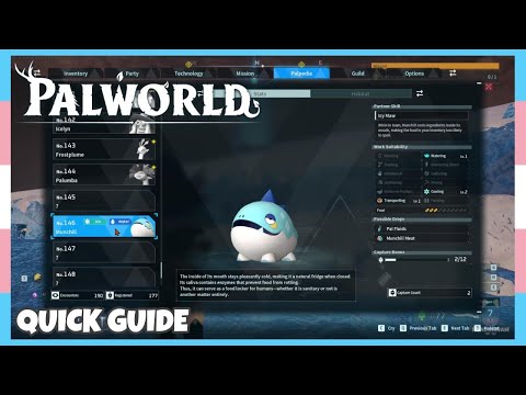 *New Pals* Where To Catch Munchill In Palworld *Tides Of Terraria Update* | Location Quick Guide