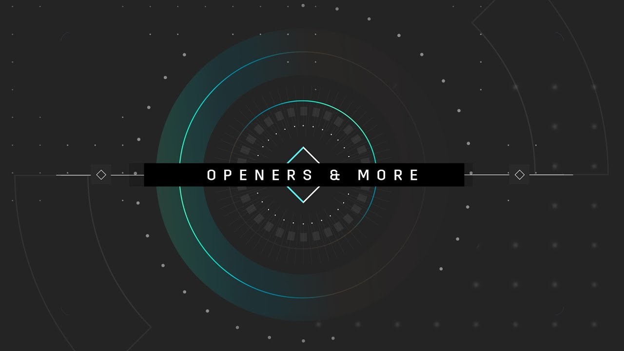 Template - Futuristic Openers & Elements Pack
