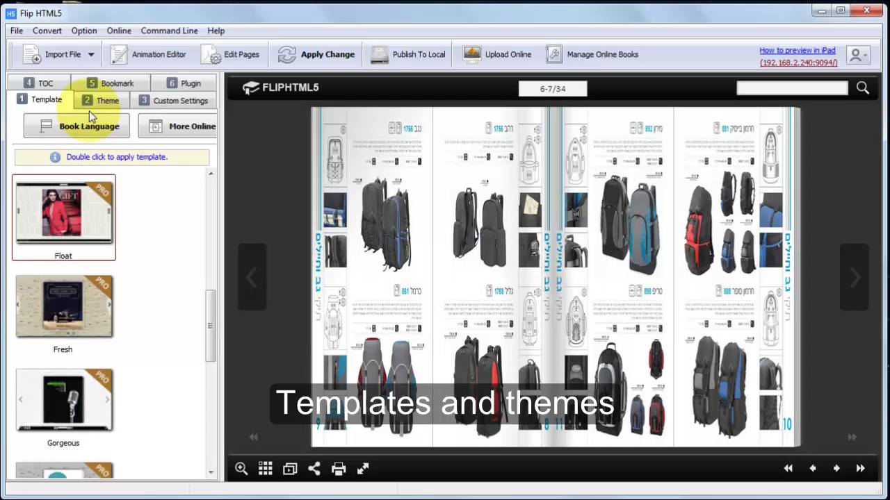 Publish Your Own PDF Brochure Using FlipHTML5 Brochure Tool