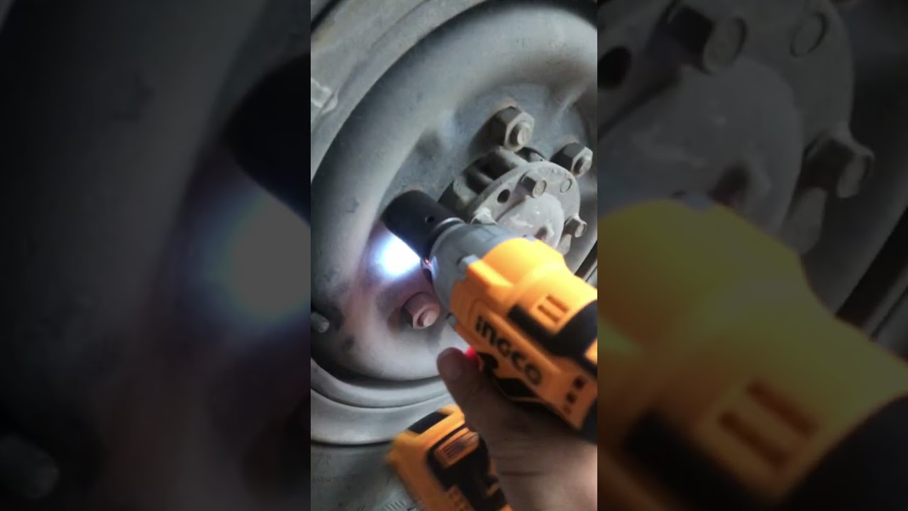 Strength of Ingco Impact Wrench! 😳
