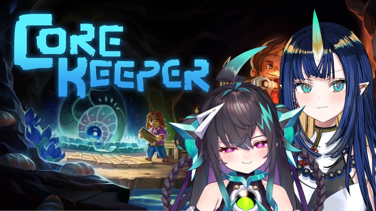First Time Core Keeper | Don't talk! Just Mine! w/ Terra Senpai!