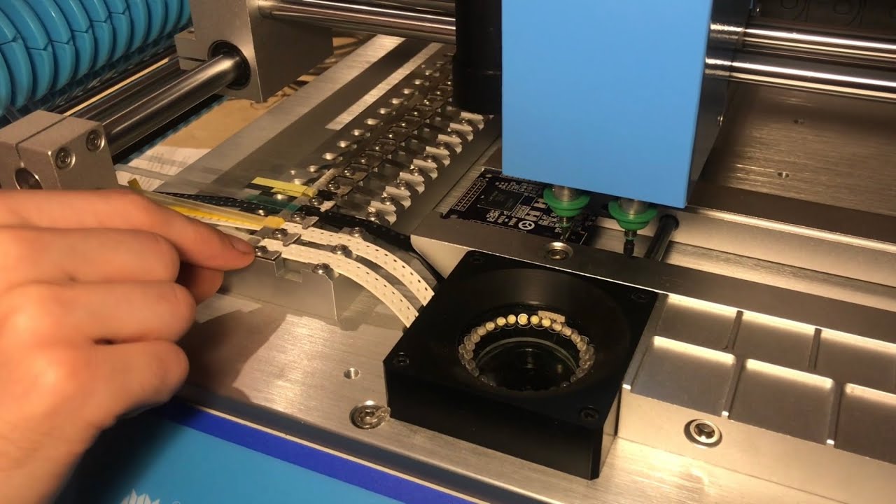 explaining how a “pick and place machine” WORKS (automated circuit board making)