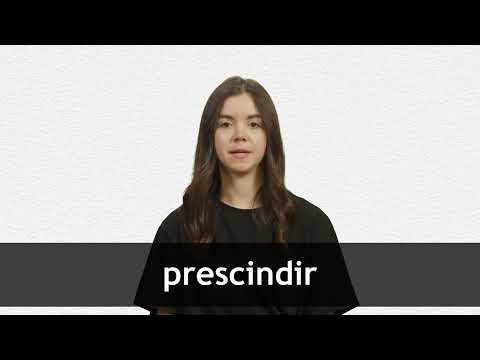 English Translation of “PRESCINDIR” | Collins Spanish-English Dictionary