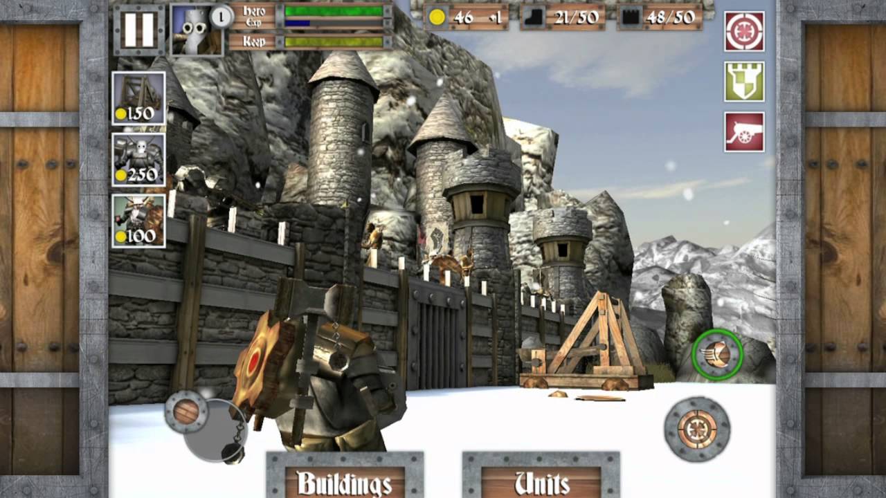 Heroes & Castles Wades Into Castle Defense, Sword Swinging