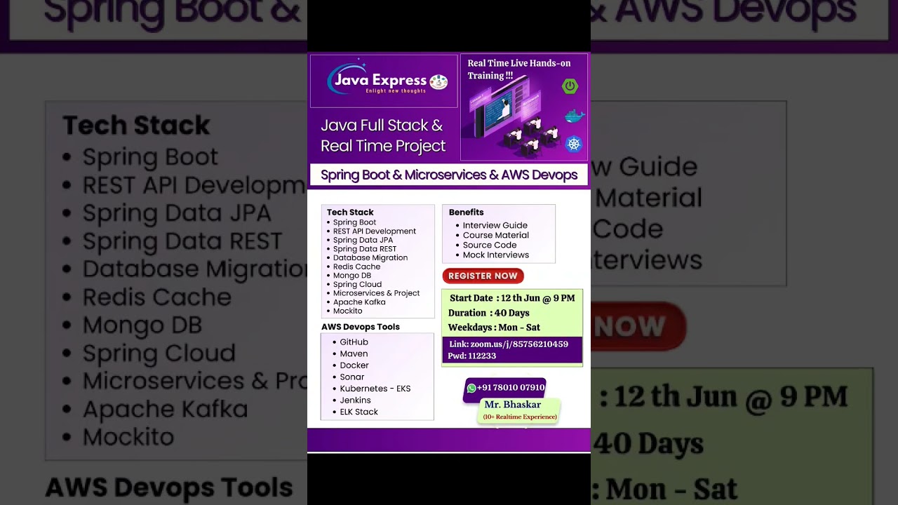 Java Full Stack Course