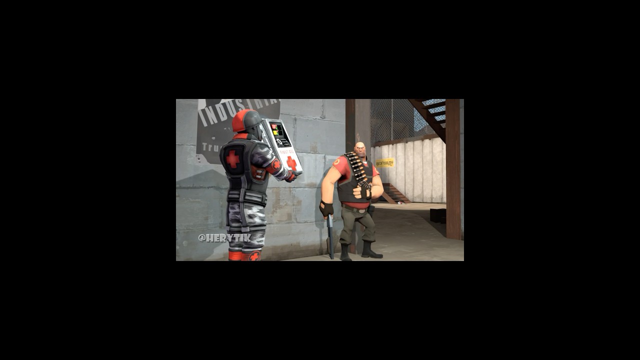 Medic Has a Sick Day | Remake #tf2 #sfm #shorts