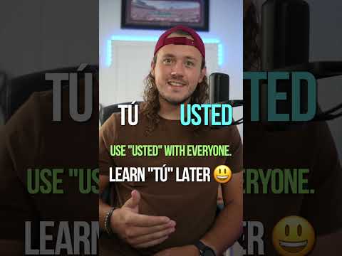 3 Ways To Say "YOU" in Spanish (NOT VOSOTROS) - Spanish Class