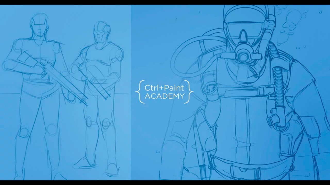 Designing with reference (CtrlPaint.com)