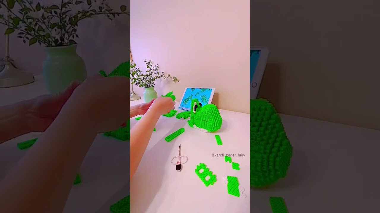 Yoshi Part 1 #perlerbeads