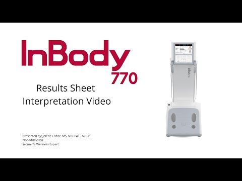 Inbody 770 Results Interpretation Video