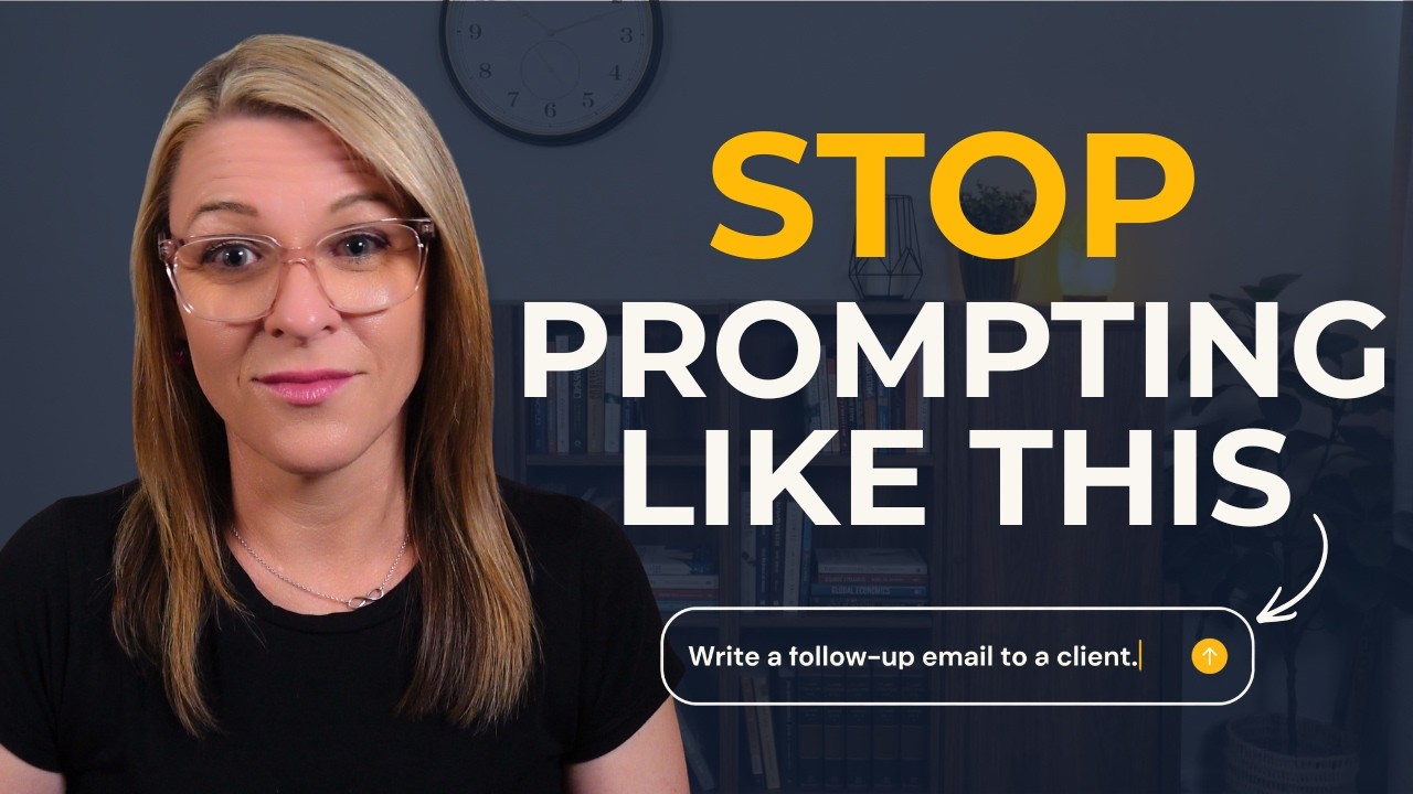 Stop Prompting ChatGPT Like It's Google (Do This Instead)