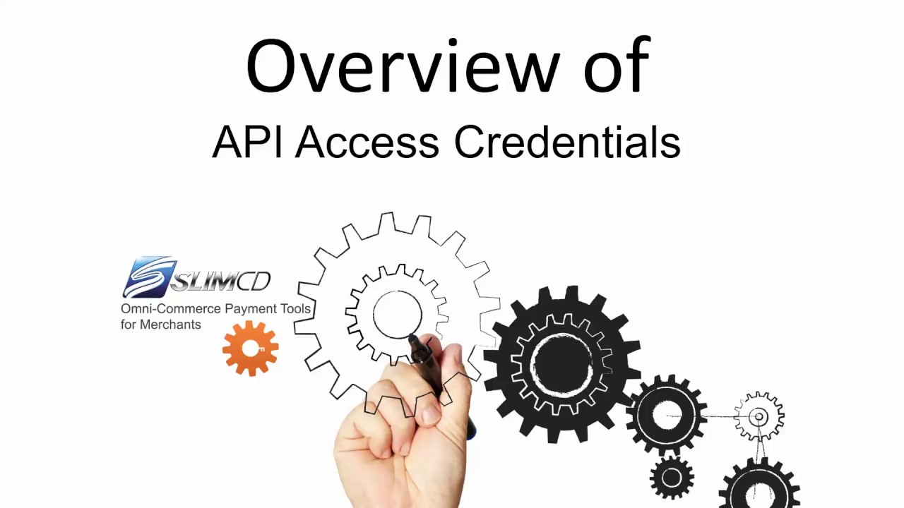 Slim CD Developer Training Api Access Credentials