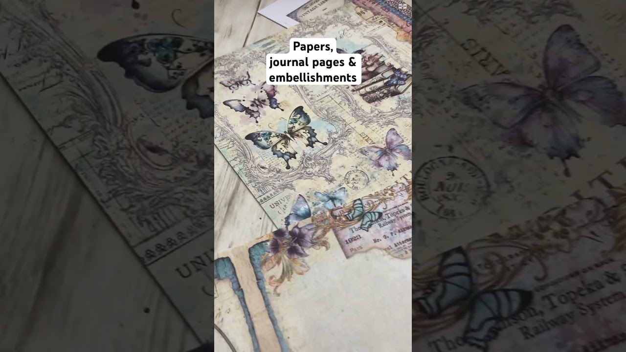 Books & Butterflies Crafting Printables Kit