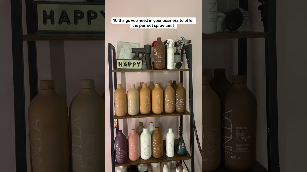 The first tips you need before opening a spray tan business