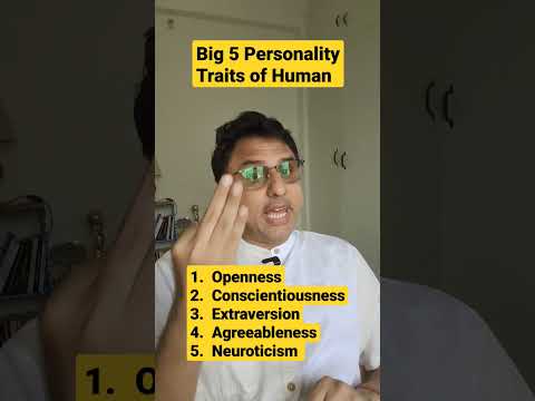 BIG 5 PERSONALITY TRAITS of human - Understanding Personalities of people