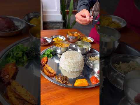 Nepali Thakali Khan Set 😍 Nepal Food
