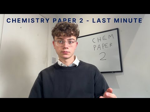 Watch This Video Before Chemistry Paper 2 | Final Few Exams!
