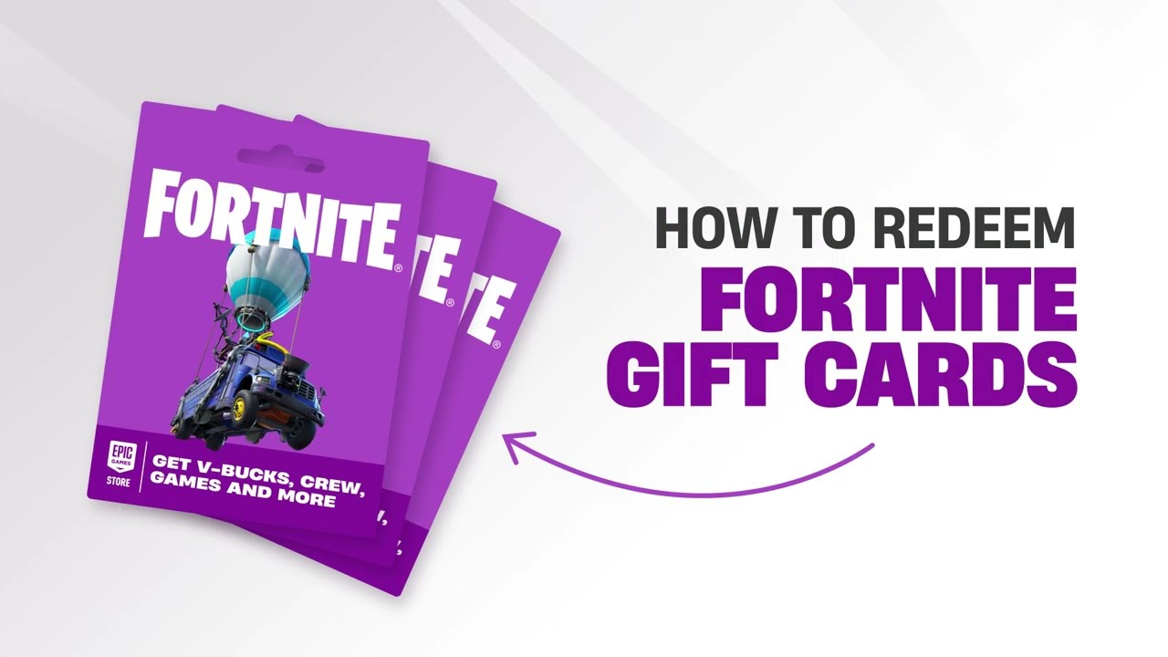 How To Redeem Fortnite Gift Cards