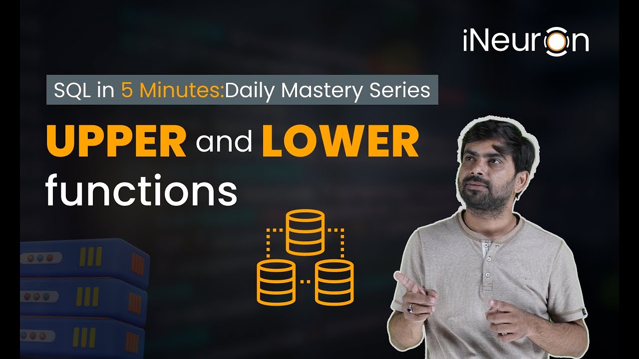 UPPER and LOWER functions in SQL | SQL Tutorial