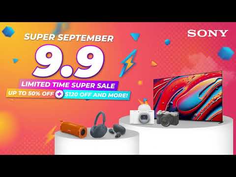 Sony | 9.9 Super September Sale