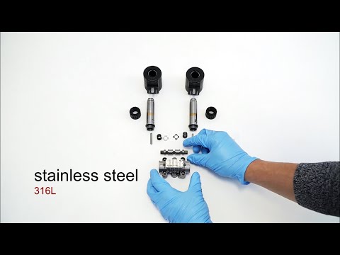 Stainless Steel CETOP Valves in Additive Manufacturing