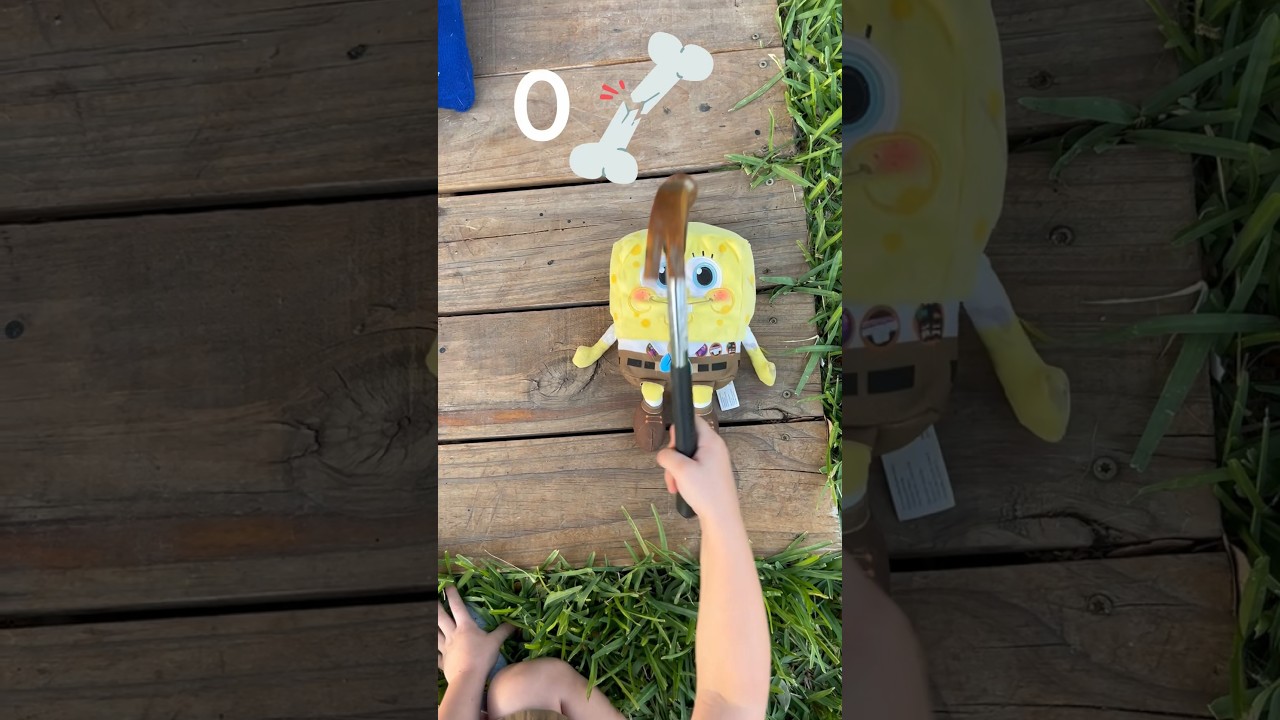 Breaking every BONE in SpongeBOB square pants!