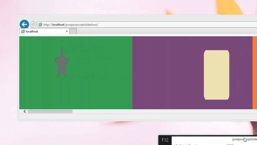 Simple carousel Javascript CSS slide loop with math - Non jQuery