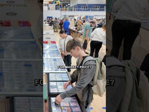 Market price is $0 | Pokemon card vendor POV #pokemon #pokemoncard #wholesome