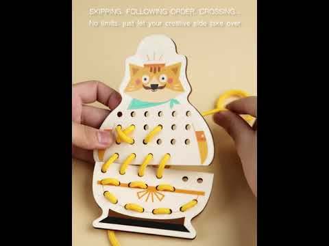 Mideer Lacing & Tracing Toys