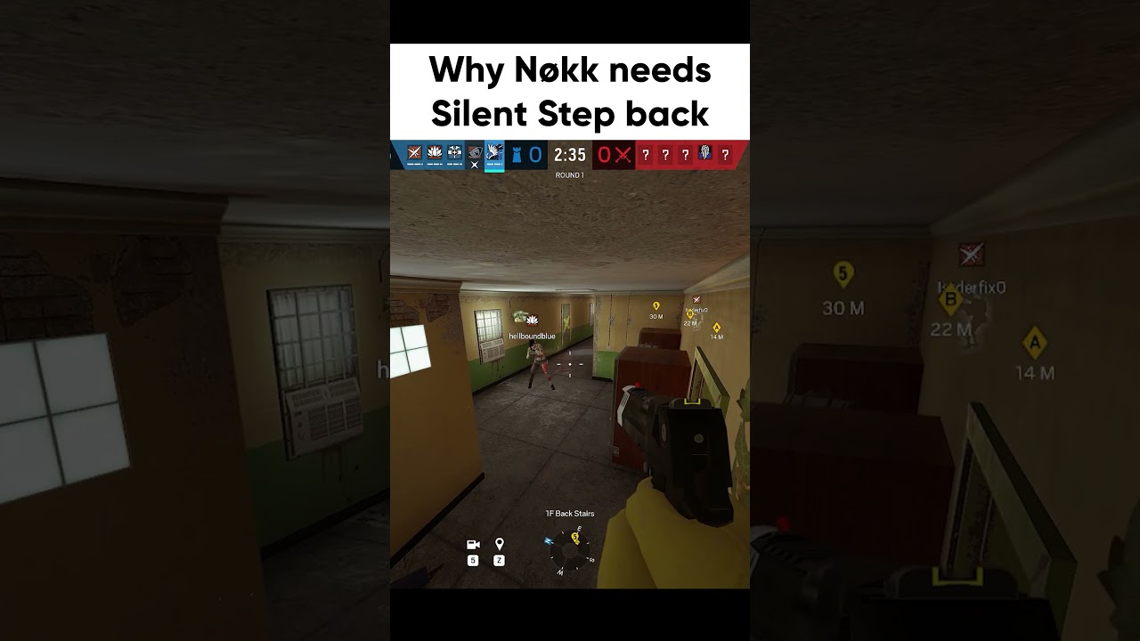 Should Nøkk get Silent Step back? 🔇 #shorts #rainbowsixsiege #r6s #r6 #r6siege