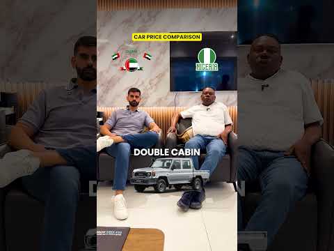 Car Price Comparison: Nigeria vs. Dubai #milele