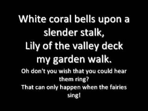 White Coral Bells | My Virtual Songbook