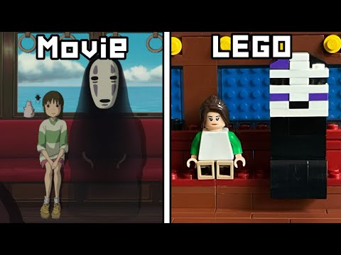 I Recreated STUDIO GHIBLI Movies Out Of LEGO