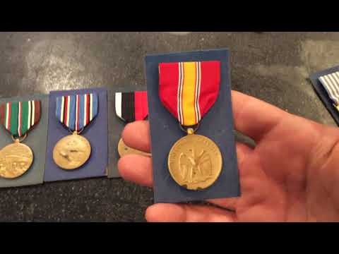 WW2 and Korea War Medals and ribbons, hunt to find how to identify hero. Bronze Star, Purple Heart