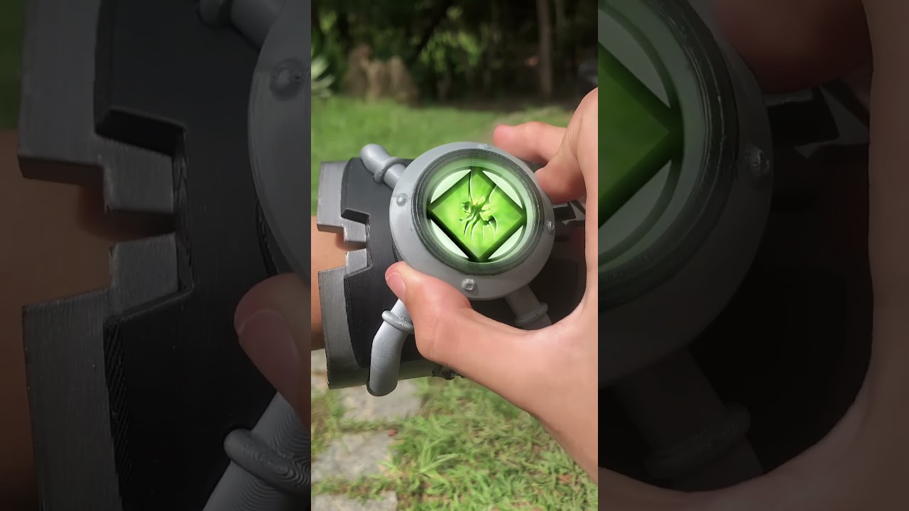 Ben 10 Classic Omnitrix in Real life + Transformation!
