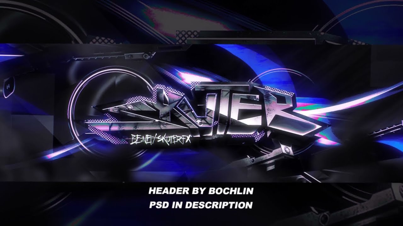 FREE TWITTER HEADER TEMPLATE BY BOCHLIN