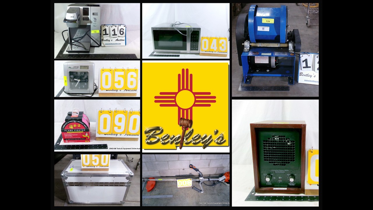 2940 NM Tools & Equipment Online Auction