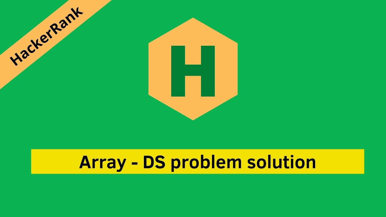 HackerRank Array DS problem solution | Data Structures problems solutions | Programmingoneonone