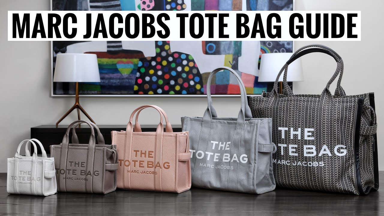 MARC JACOBS THE TOTE BAG COMPARISON | Micro, Mini, Medium, Large, XL Pros/Cons + Mod Shots