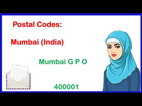 Postal Code of Mumbai G P O Province Maharashtra City India