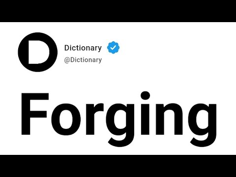 Forging Meaning In English