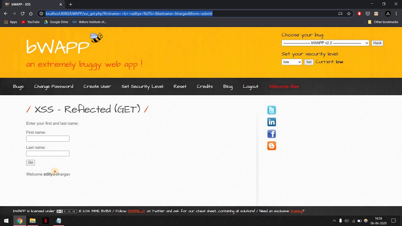 XSS AND HTML INJECTION