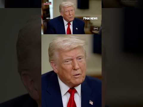 Trump roasts ABC News reporter over Kilmar Abrego Garcia question #trump #shorts #news #foxnews